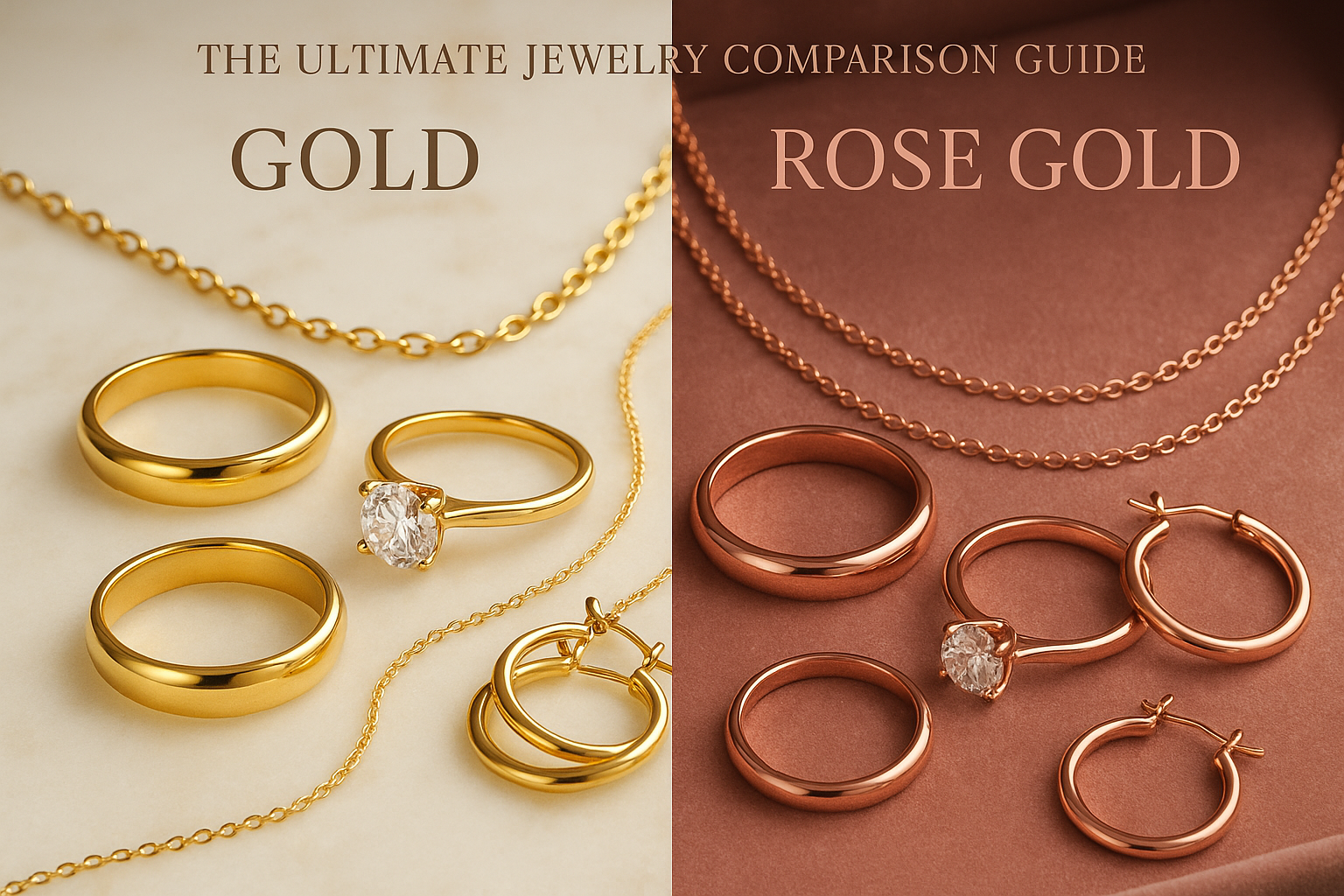 Gold vs. Rose Gold: The Ultimate Jewelry Comparison Guide – ANNXMEE