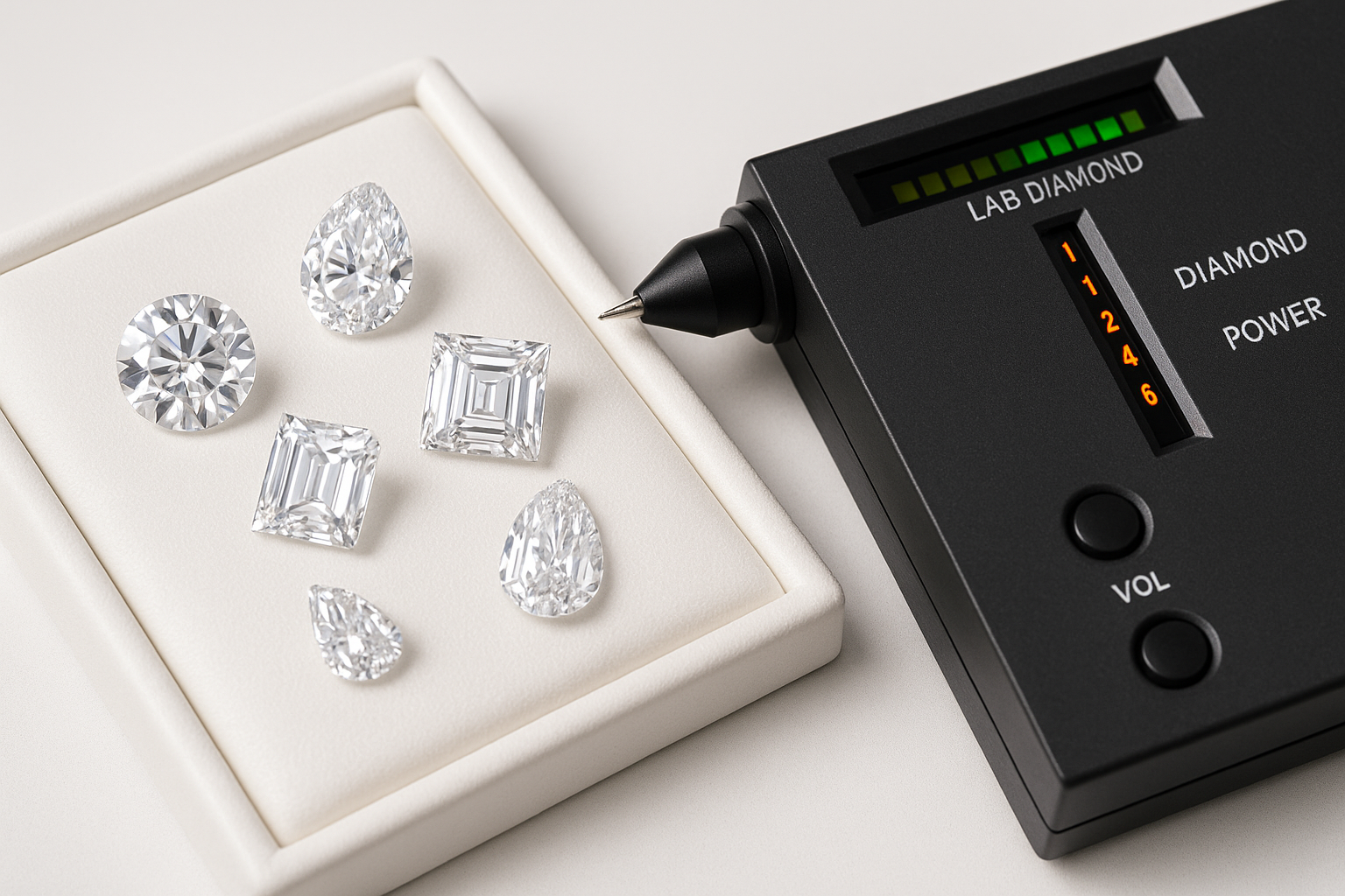 Do Lab-Grown Diamonds Pass a Diamond Tester? – ANNXMEE